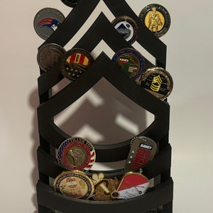 Army Master Sergeant Coin Rack - Etsy