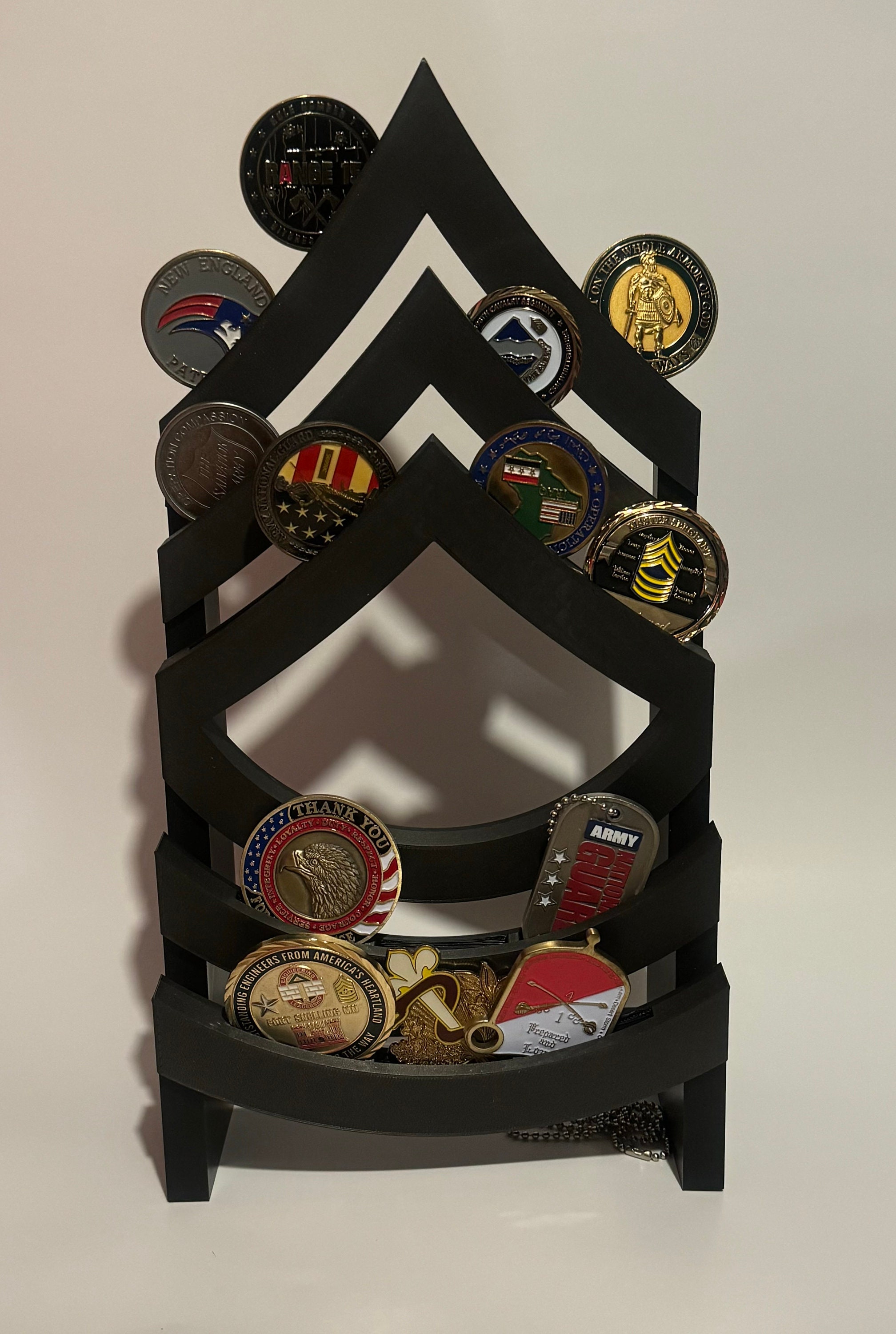 Army Master Sergeant Coin Rack - Etsy