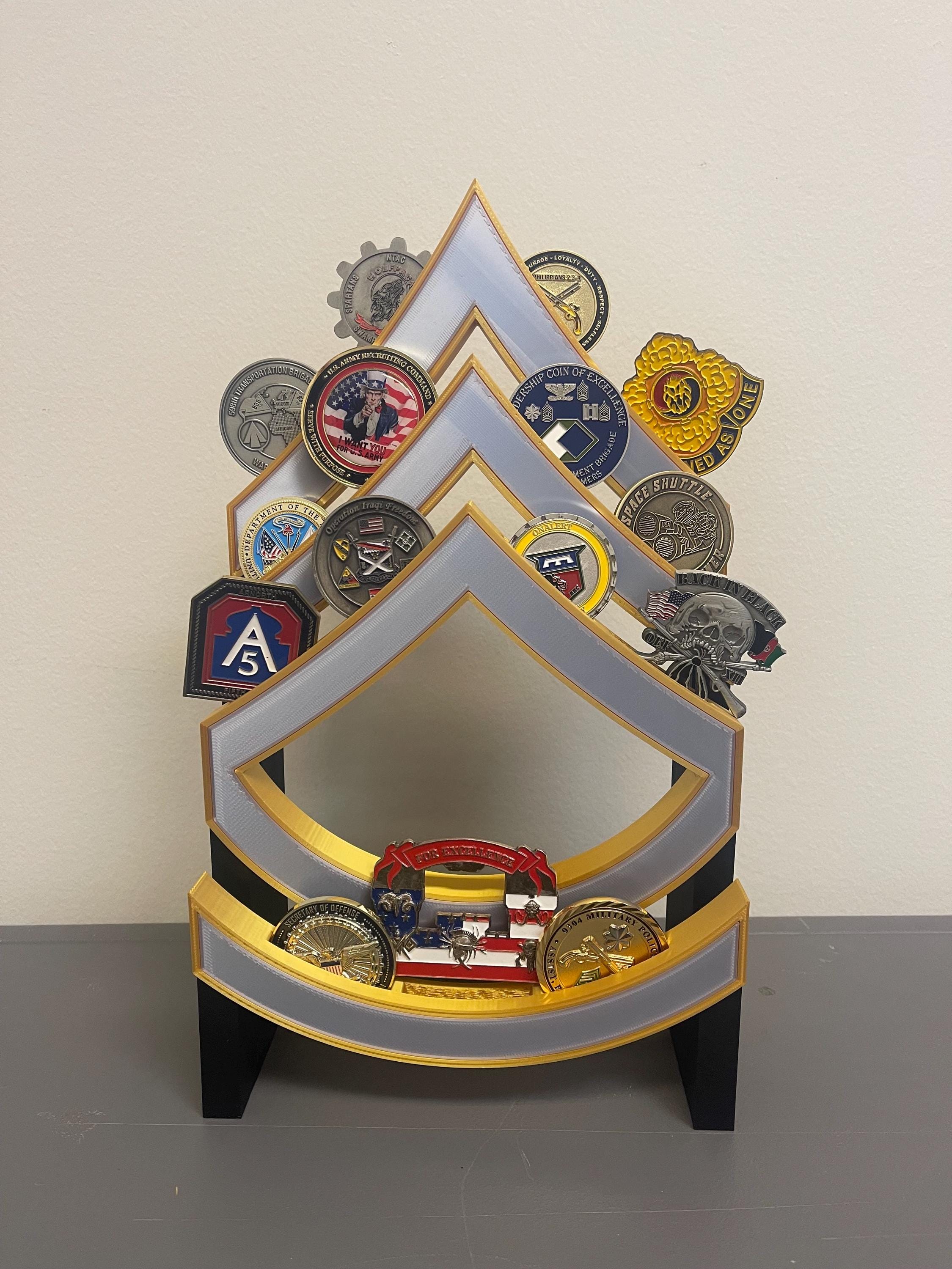 Army Sergeant First Class Coin Rack - Etsy