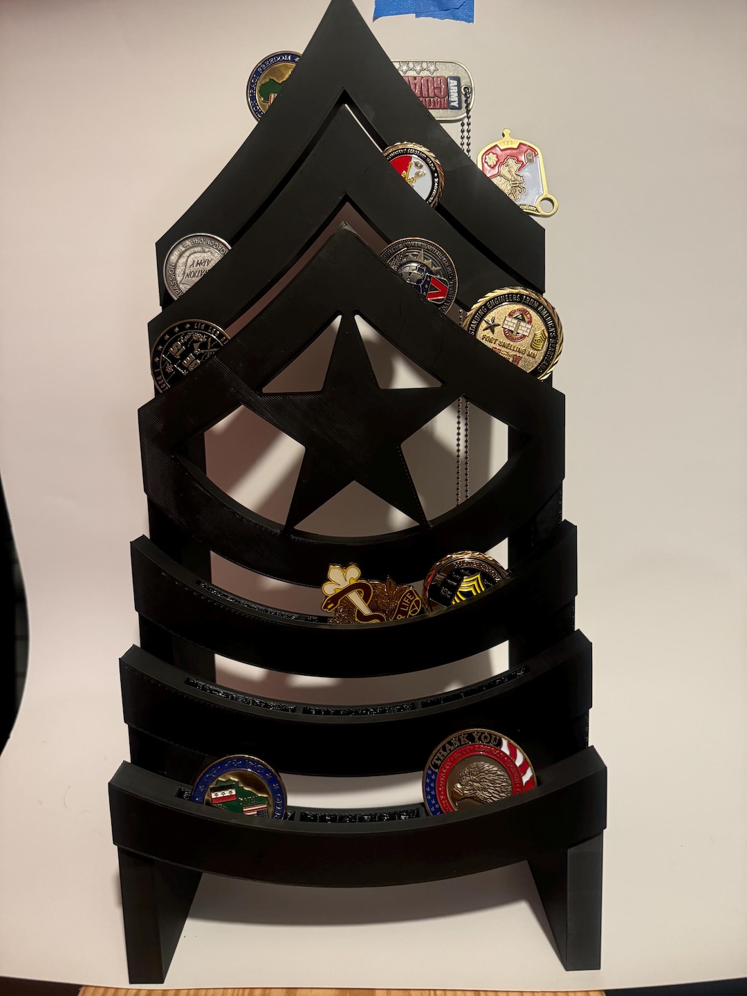 XL Marine Sergeant Major Coin Rack - Etsy