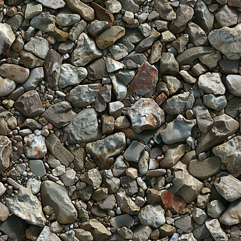 Gravel Texture Pack, 24 Seamless Patterns - Etsy