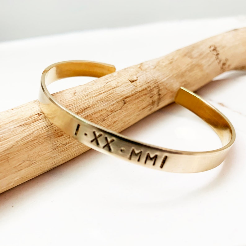 Roman Numeral Date Bracelet Bronze Anniversary Gift 8th Or Etsy roman-numeral-date-bracelet-bronze-anniversary-gift-8th-or-etsy