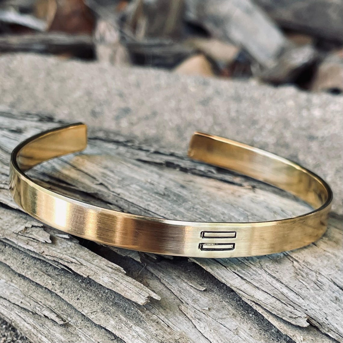 Equality Bracelet, Bronze Cuff With Equal Sign, LGBTQ Jewelry, Feminist ...
