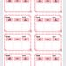 Printable Meal Cards for School & Daycare – 8 Cards per Sheet – Easy ...