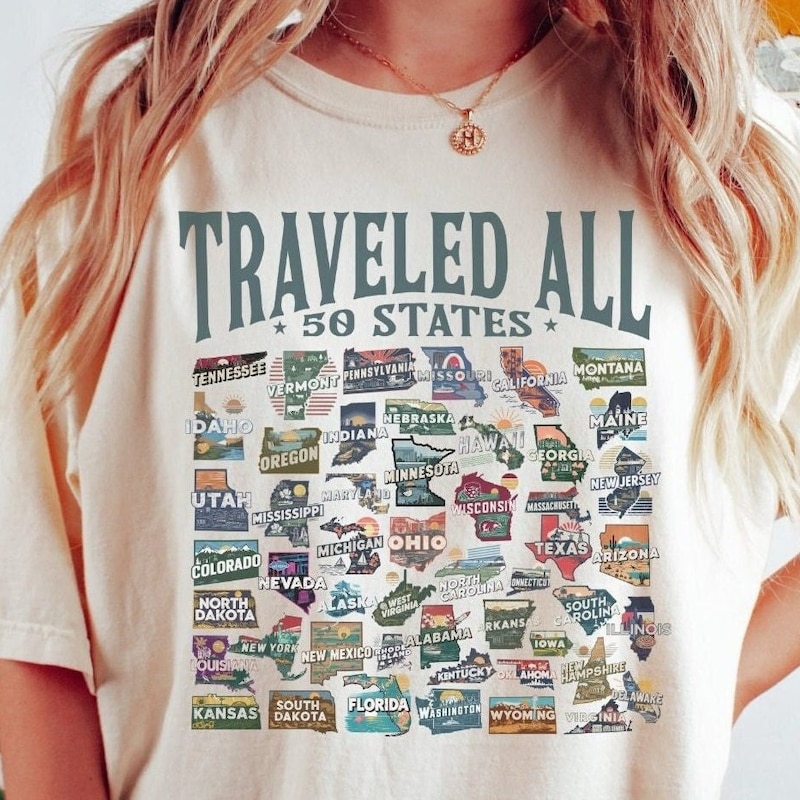 Road Map Shirt - Etsy