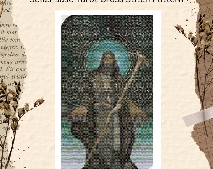 Dragon Age Inquisition Solas Base Tarot Cross Stitch Pattern - Etsy