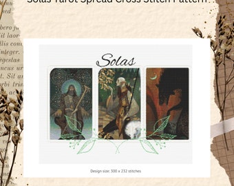 Dragon Age Solas Tarot Cards Cross Stitch Pattern - Etsy