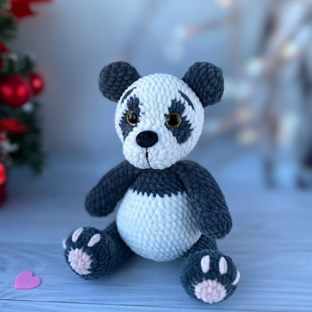 Panda Crochet Pattern | Amigurumi Panda Pattern | English PDF Pattern ...
