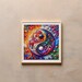 Eternal Balance: A Vivid Yin Yang Dance of Color and Energy Digital ...