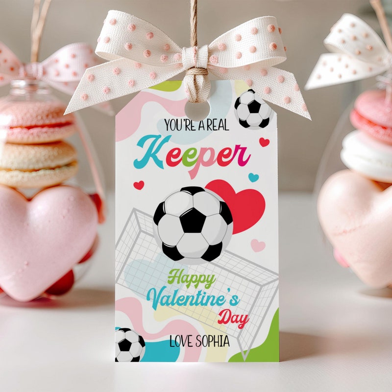 Soccer Valentine - Etsy