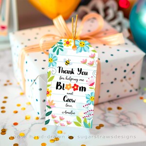 Editable Summer Teacher Appreciation Gift Tag End of School Year ...
