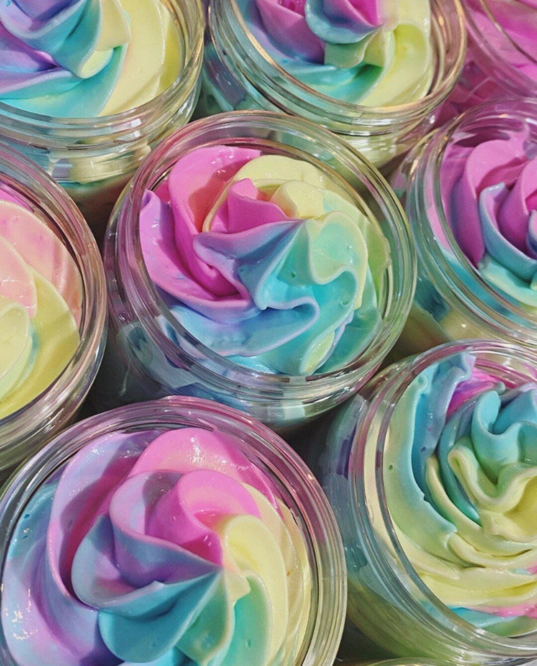 Organic Rainbow Unicorn Dream Whipped Body Butter: Vegan Skincare - Etsy