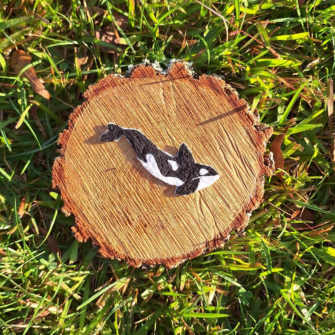 Orca Patch - Etsy