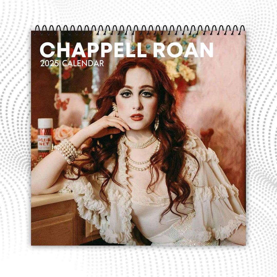 Chappell Roan 2025 Wall Calendar Celebrity 2025 Calendar Singer Gift ...