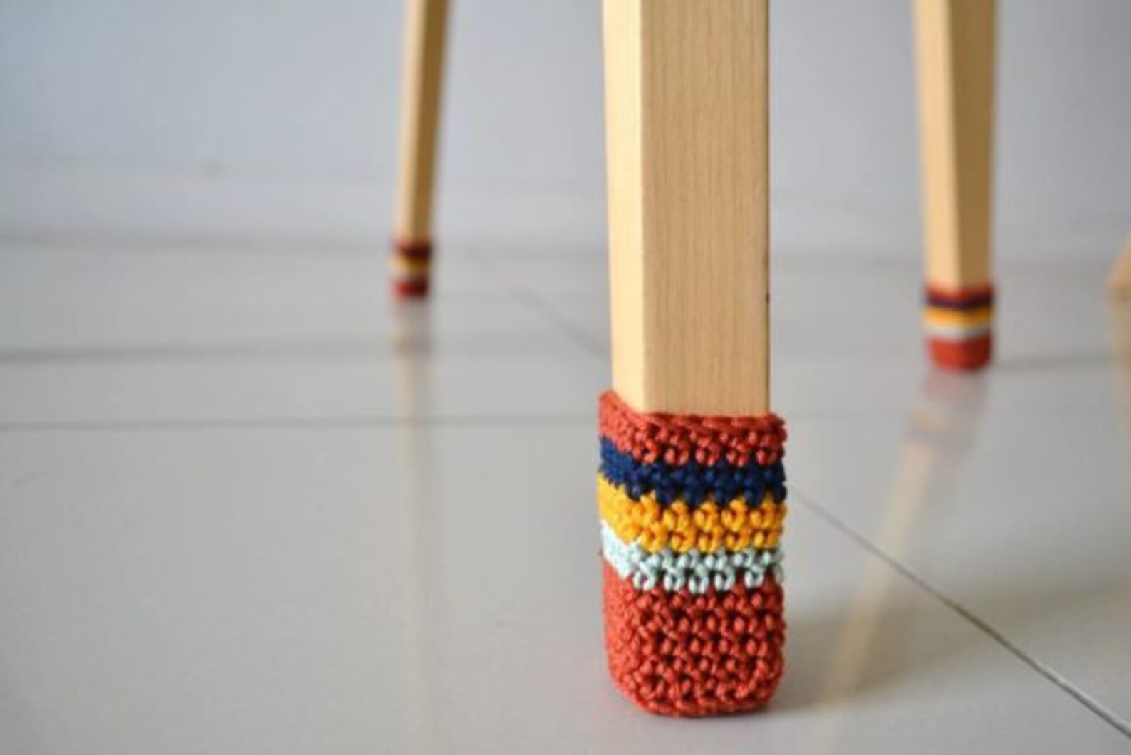 Crochet Chair Socks, Crochet Chair Sock Pattern, Pattern Chair Sock Set ...