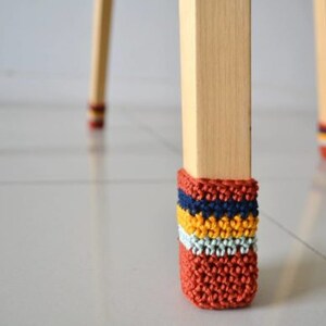Crochet Chair Socks, Crochet Chair Sock Pattern, Pattern Chair Sock Set ...