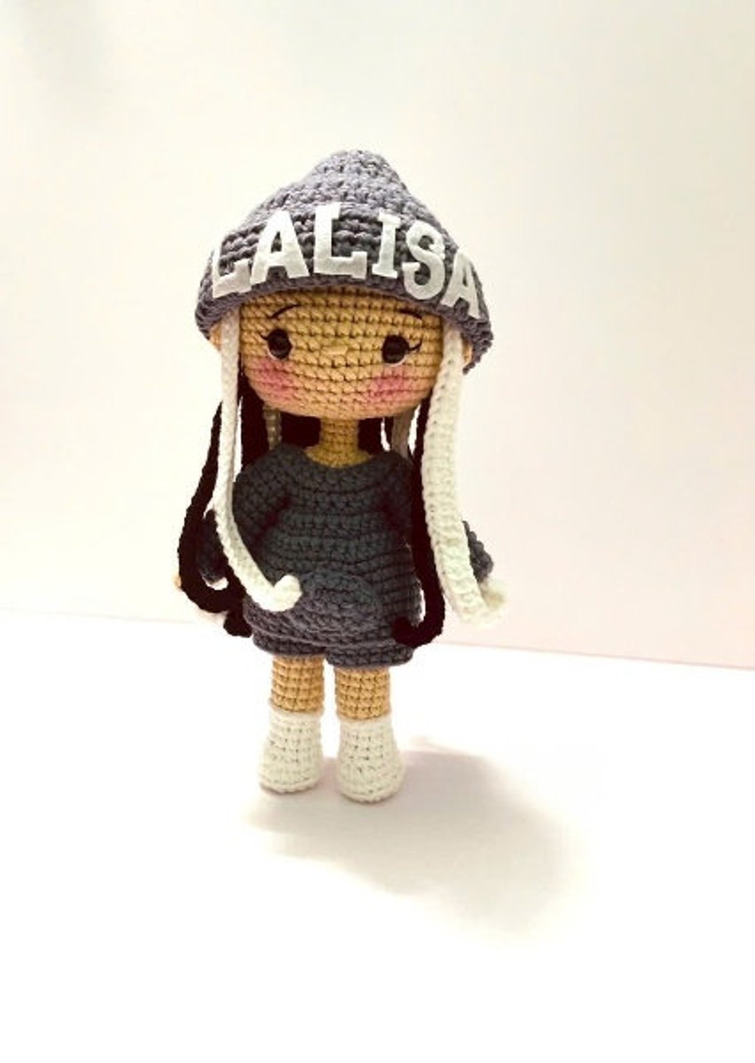 Crochet Lalisa Doll, Amigurumi Lisa Blackpink, Handmade LISA Doll ...