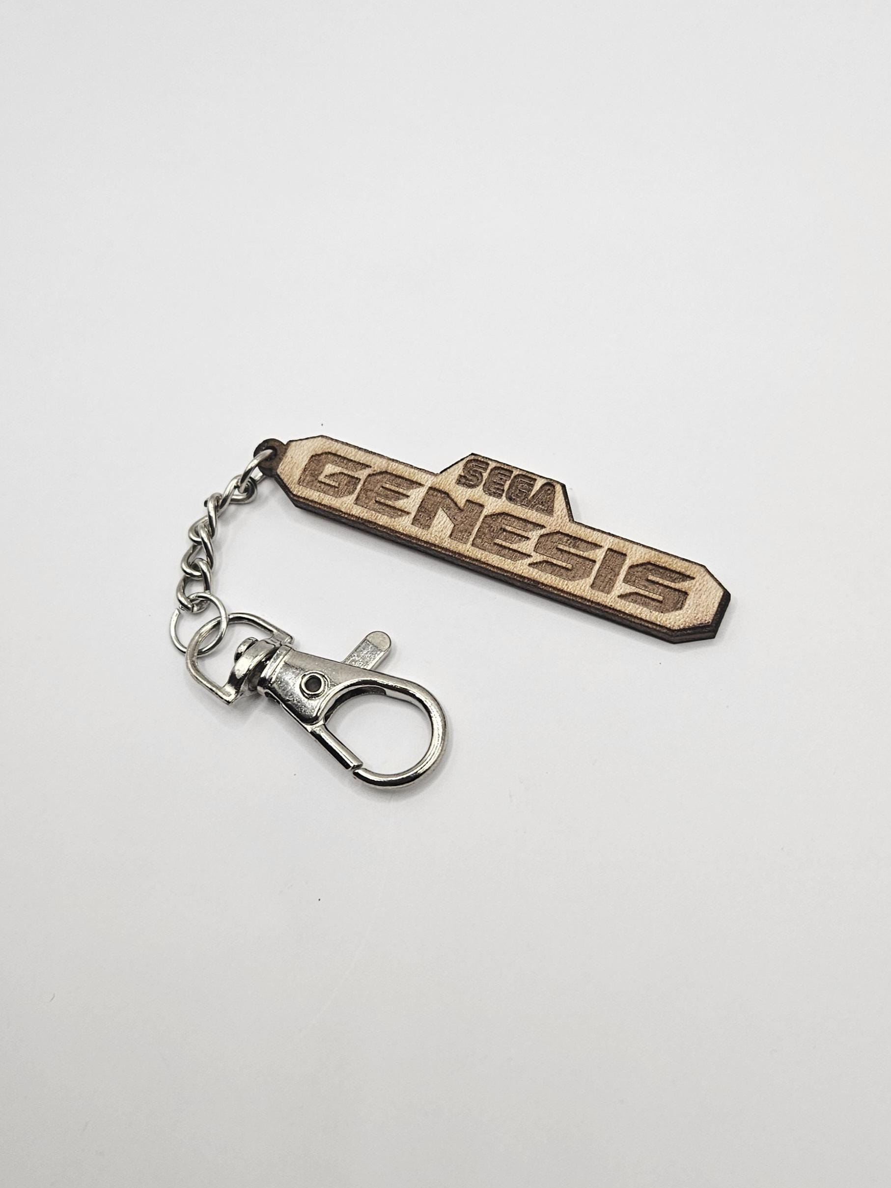 Sega Genesis Logo Keychain - Etsy