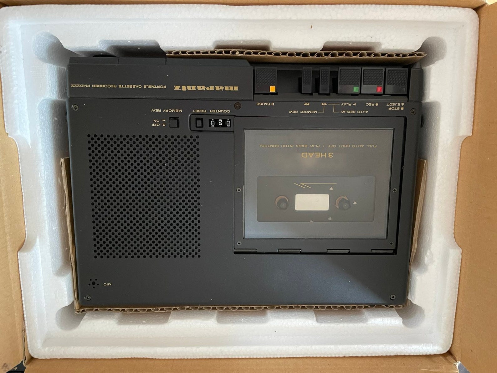 Marantz PMD 222 Portable Cassette Recorder - Etsy