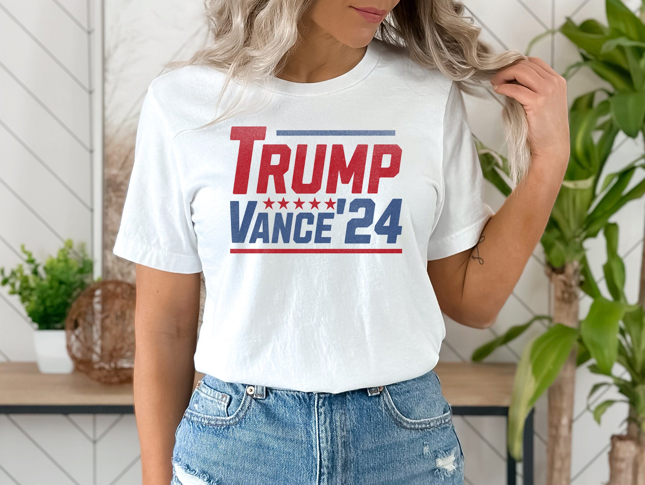 Trump Vance 2024 Shirt, JD Vance Vice President, Make America Great ...