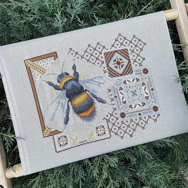 Bee Cross Stitch Pattern - Etsy