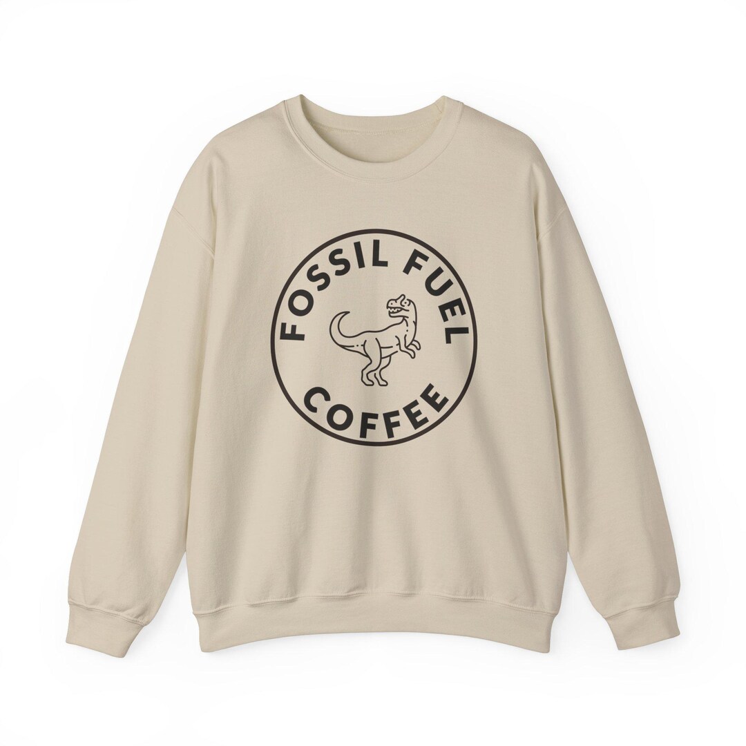 Fossil Fuel Coffee Unisex Heavy Blend™ Crewneck Sweatshirt - Etsy