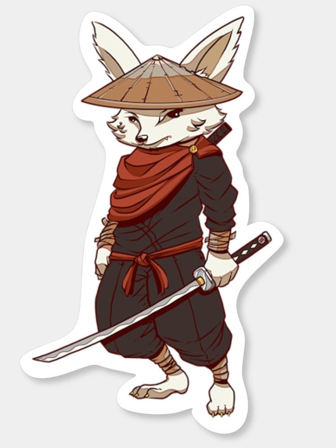 FENN Samurai Sticker Pack of 3 - Etsy