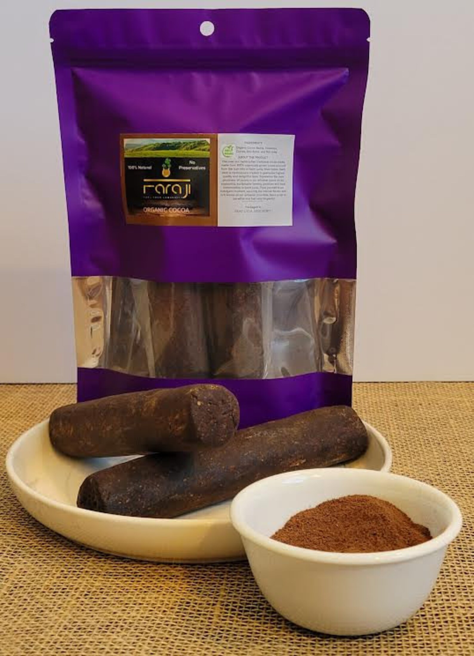 Organic Cocoa, Cocoa Sticks, Hot Chocolate, St.lucian Cocoa, Faraji ...