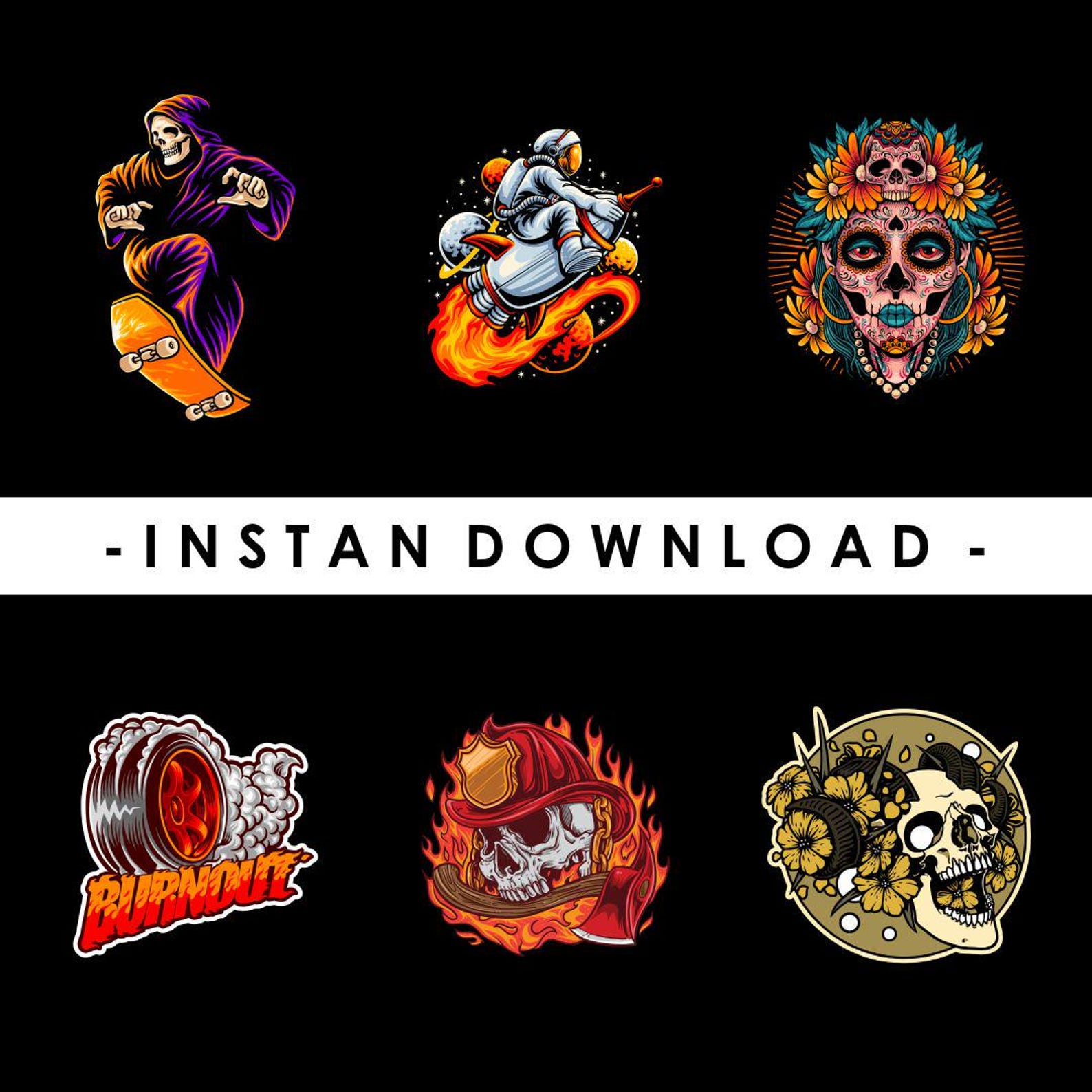 1000++ Bundle of Vector Art for DTG and DTF Design - Etsy