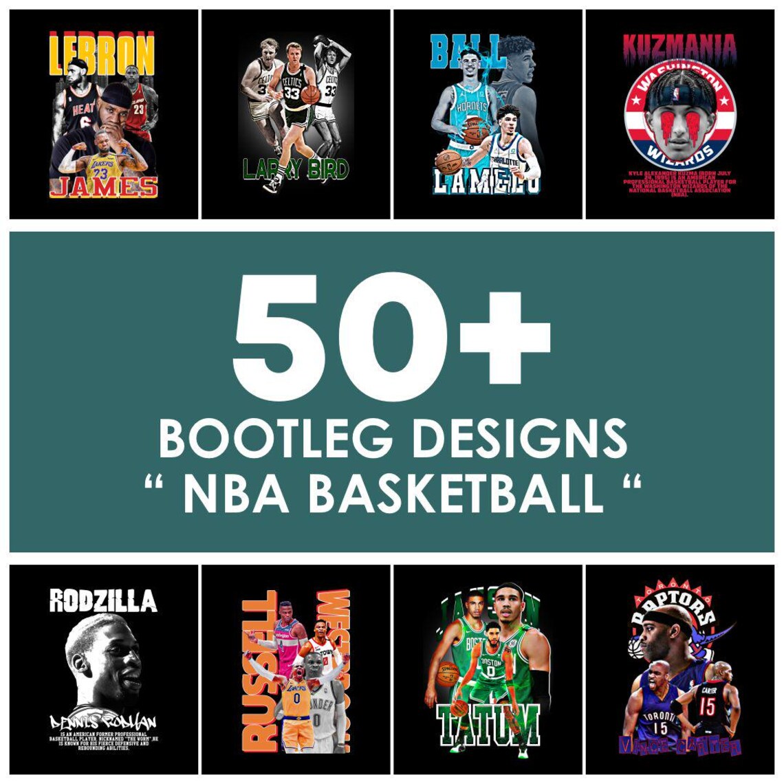 50+ Bundle of NBA Bootleg PDF - Etsy