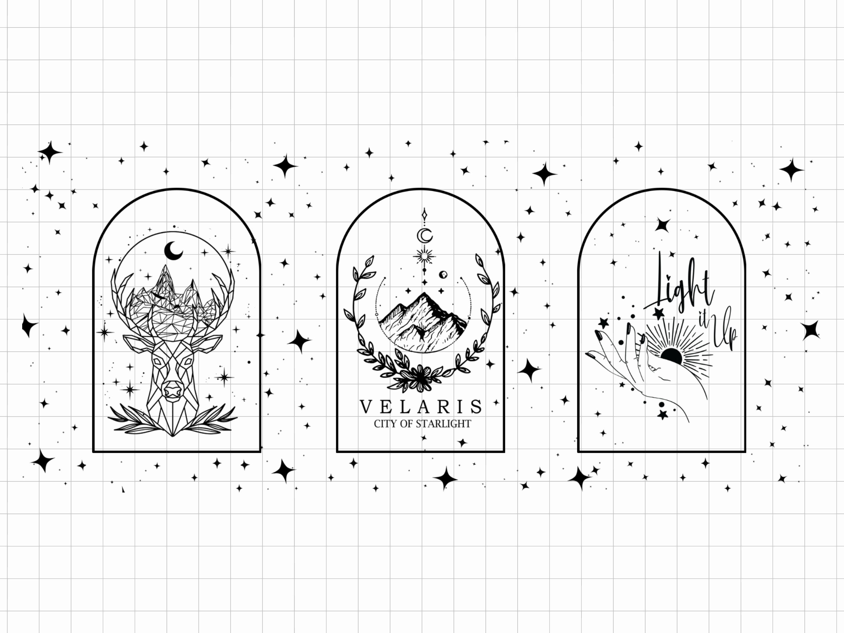 SJM Universe Book Tumbler Wrap PNG, Bookish Digital Download - Etsy