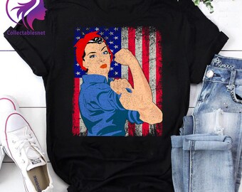 Rosie the Riveter Flag - Etsy