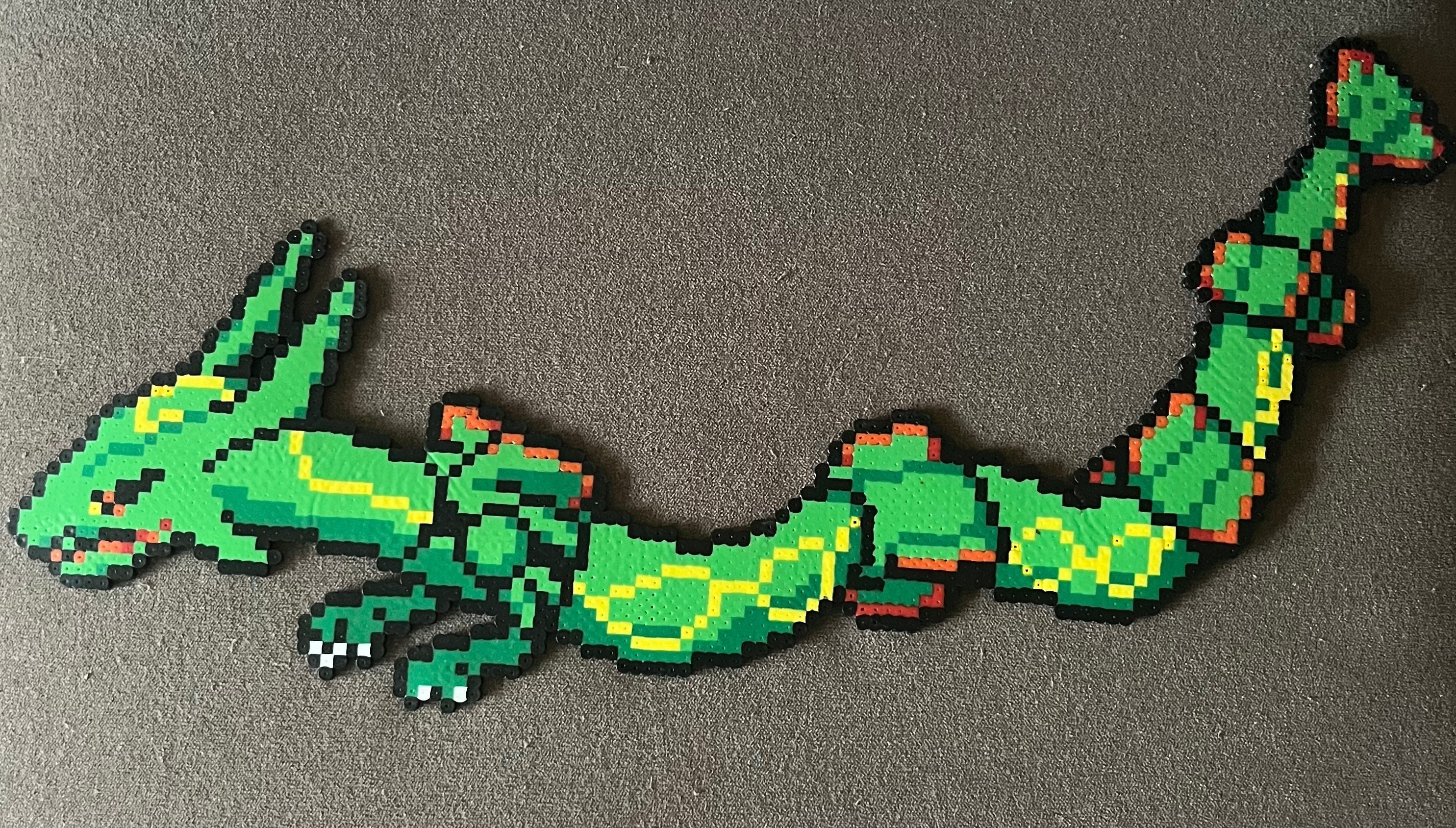 Pokemon Rayquaza Sprite - Etsy