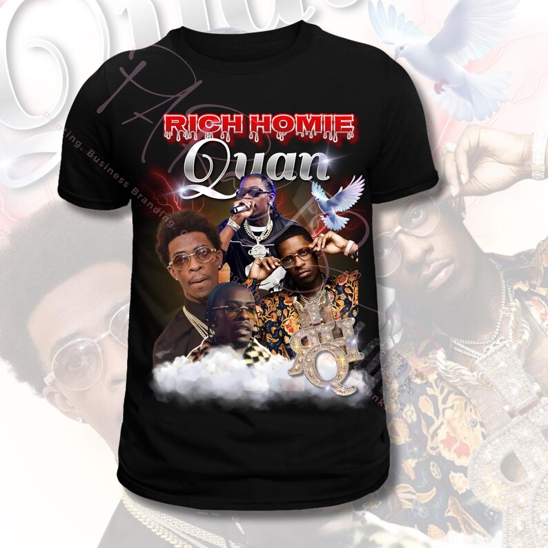 Rich Homie Quan Tshirt - Etsy
