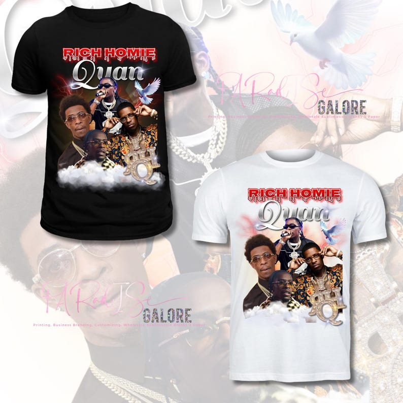 Rich Homie Quan Tshirt - Etsy