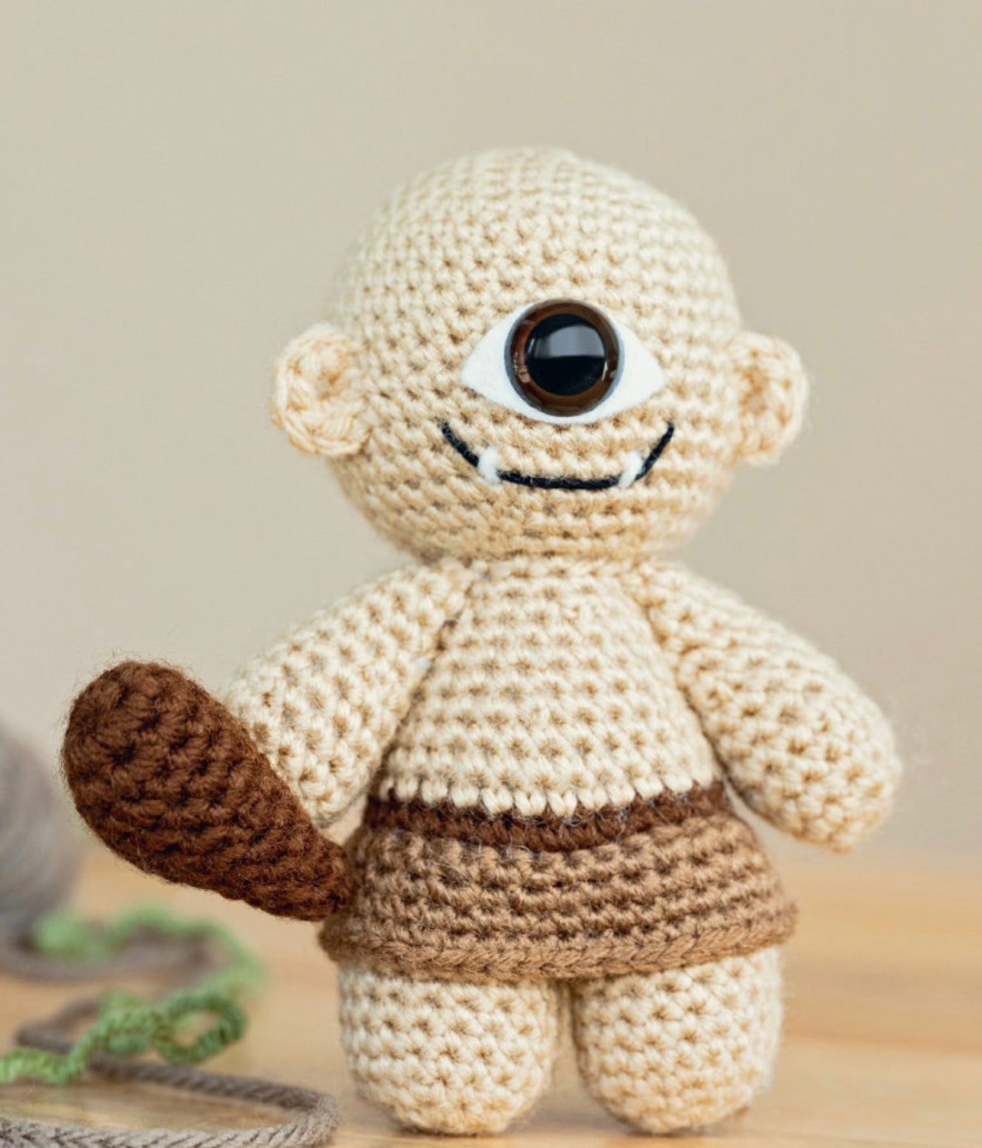 Cyclops Crochet Amigurumi Pattern ONLY PDF Instant Download Halloween ...