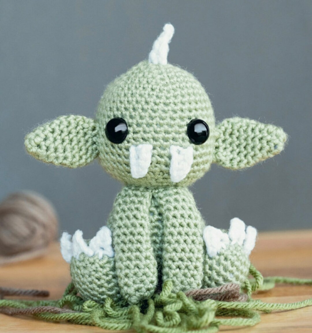 Chupacabra Crochet Amigurumi Pattern ONLY PDF Instant Download ...