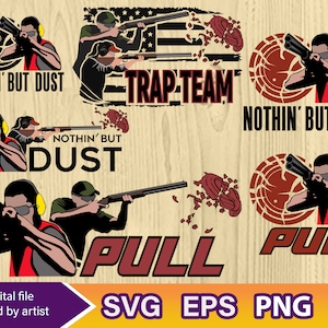Trapshooting Svg - Etsy