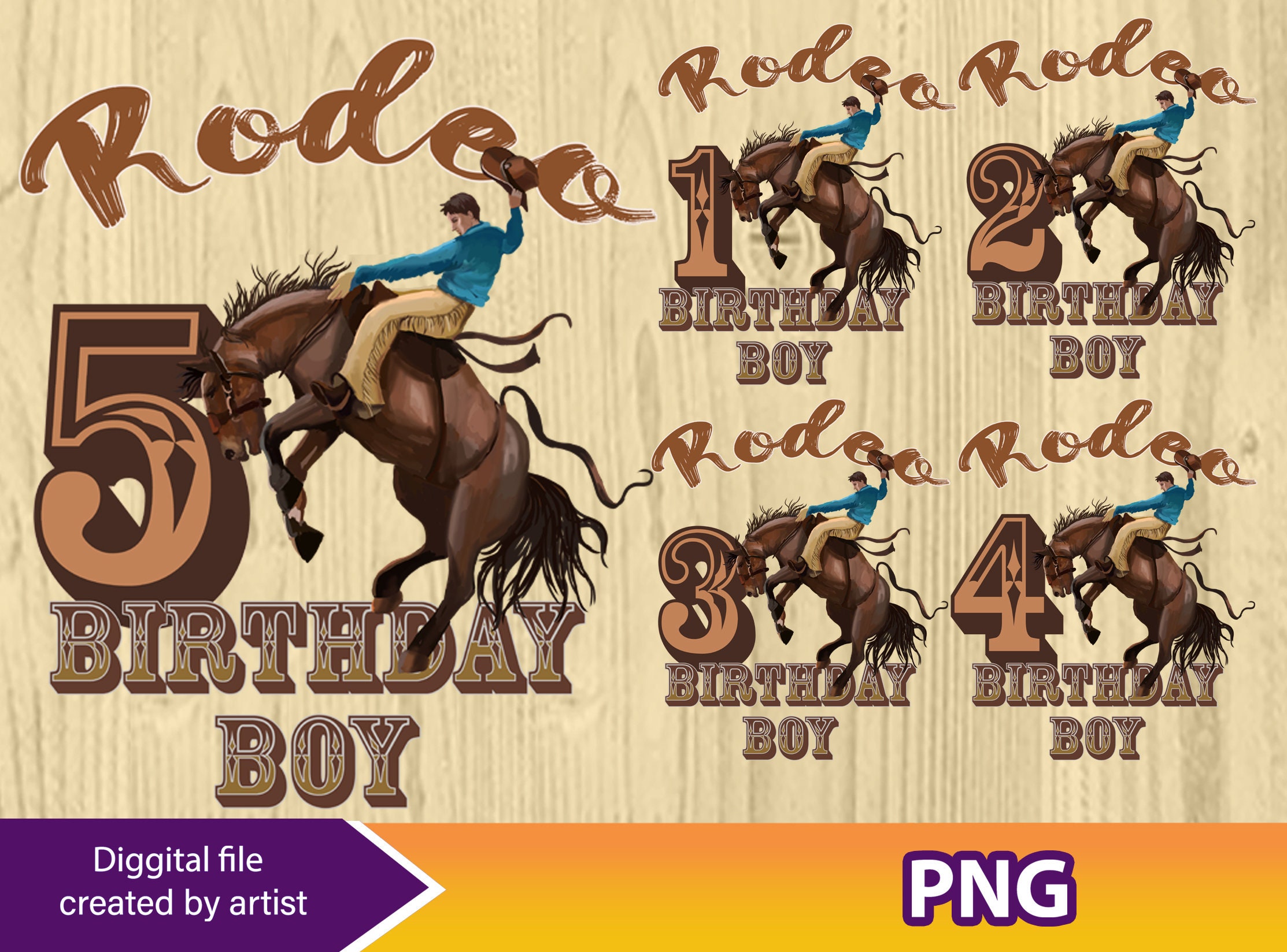 Rodeo Png, Rodeo Birthday Png, Cowboy Birthday Boy Png, Cowboy Png ...