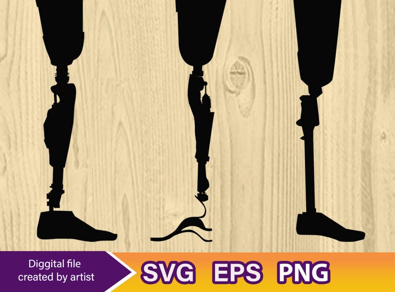 Prosthetic Leg Svg, Artficial Leg Svg, Bionic Prothetisch, Artificial ...
