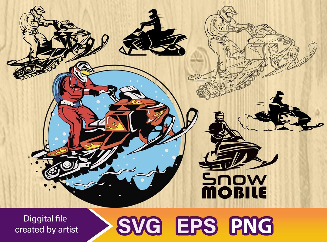 Snowmobile SVG, Winter Sports SVG, Snowmobile Sports SVG, Snowmobile ...