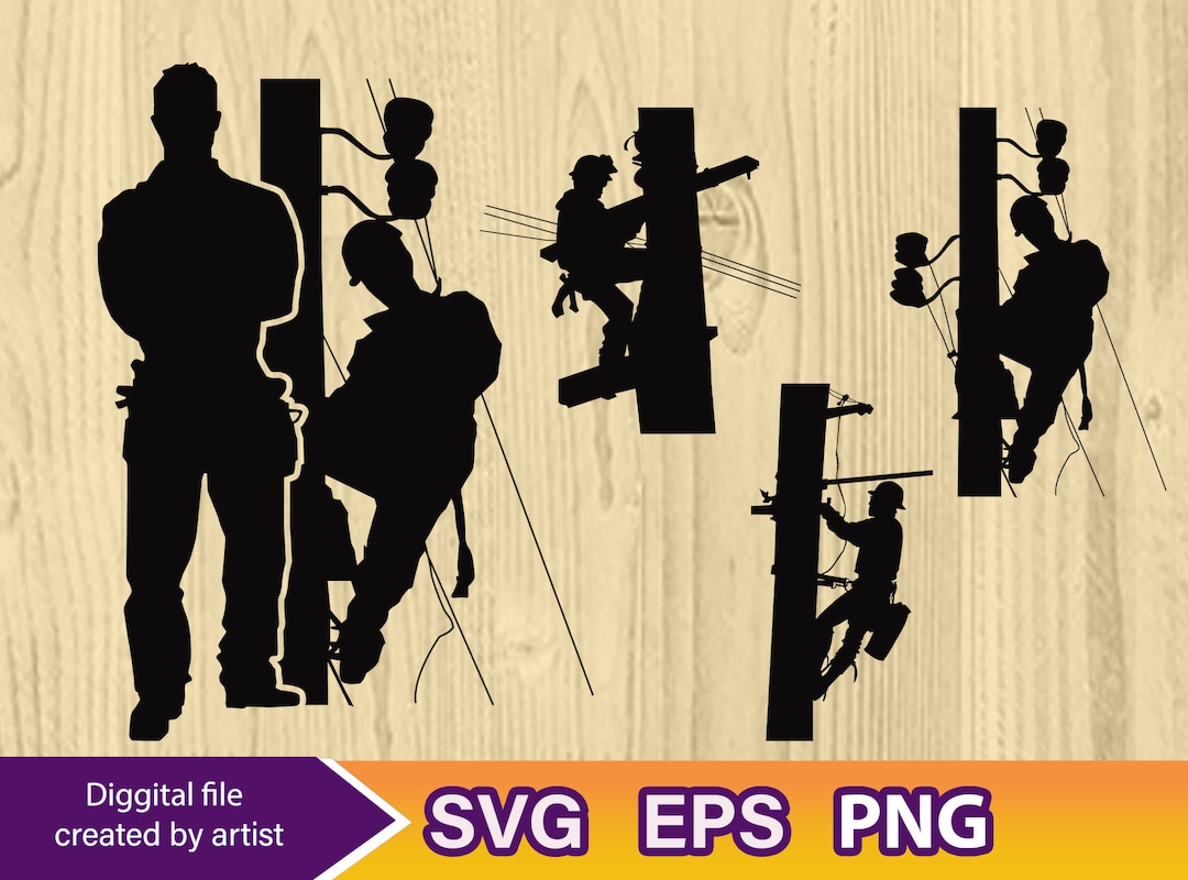 Lineman Svg, Lineman Png, Lineman Eps Vector, Lineman Bundle Svg - Etsy