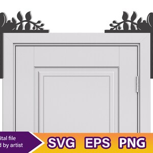 Door Corners Svg, Corner Svg, Laser Cut, Door Corner Eps, Corners ...