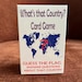 What's That Country? CARD GAME - Country Flag and Fact Guessing. 100 ...