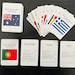 What's That Country? CARD GAME - Country Flag and Fact Guessing. 100 ...