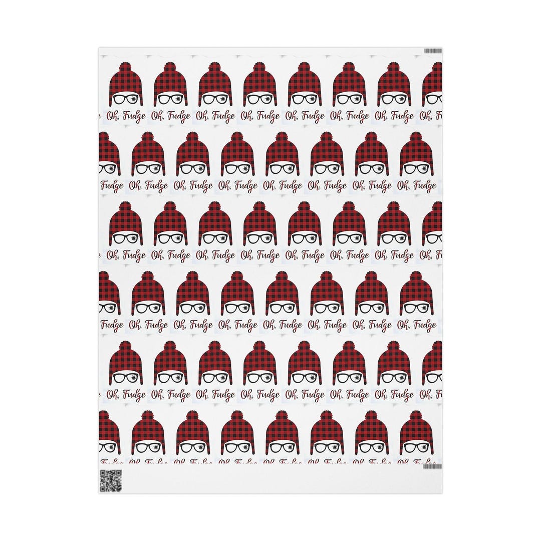 A Christmas Story Wrapping Paper | Movie Quote Holiday Wrapping Sheets ...