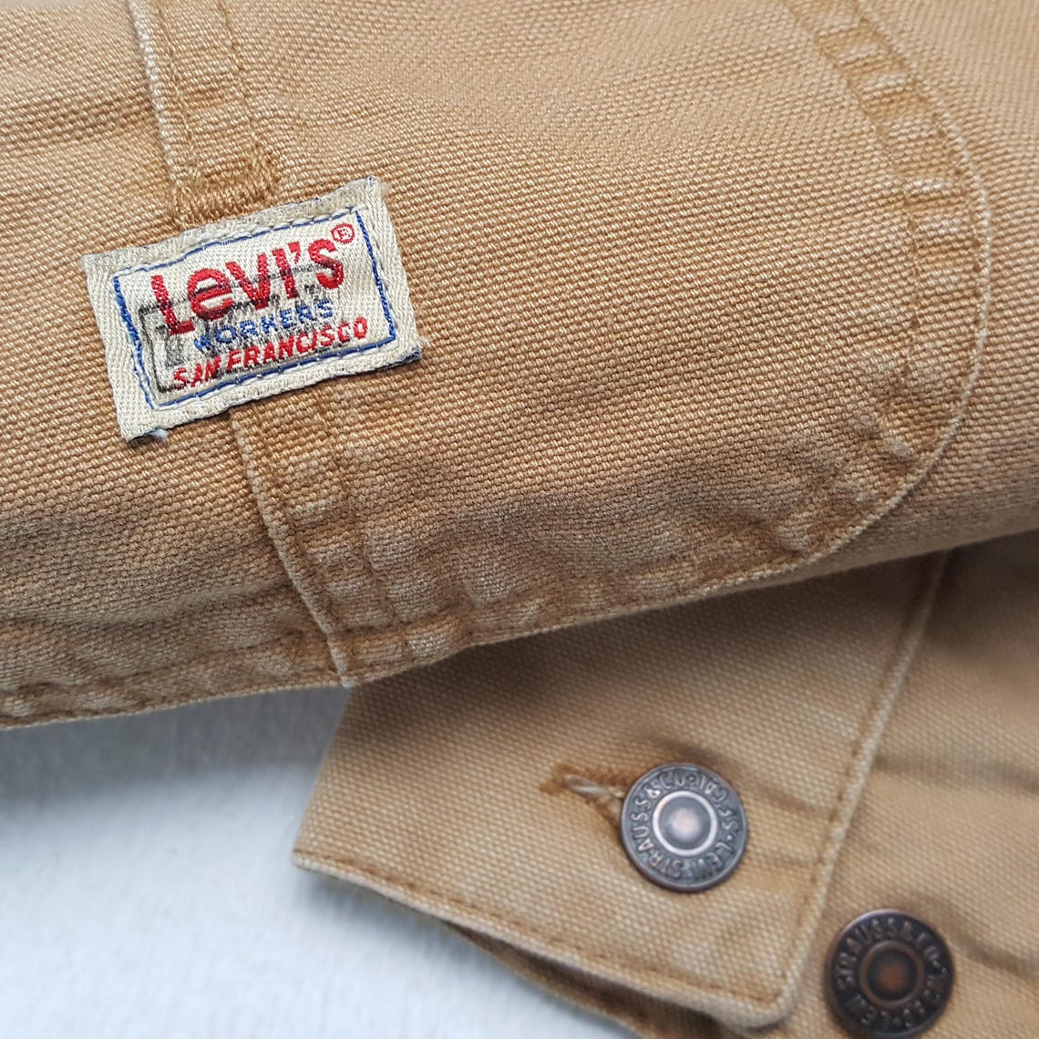 LEVI'S American Work Wear Style Jacket - Etsy