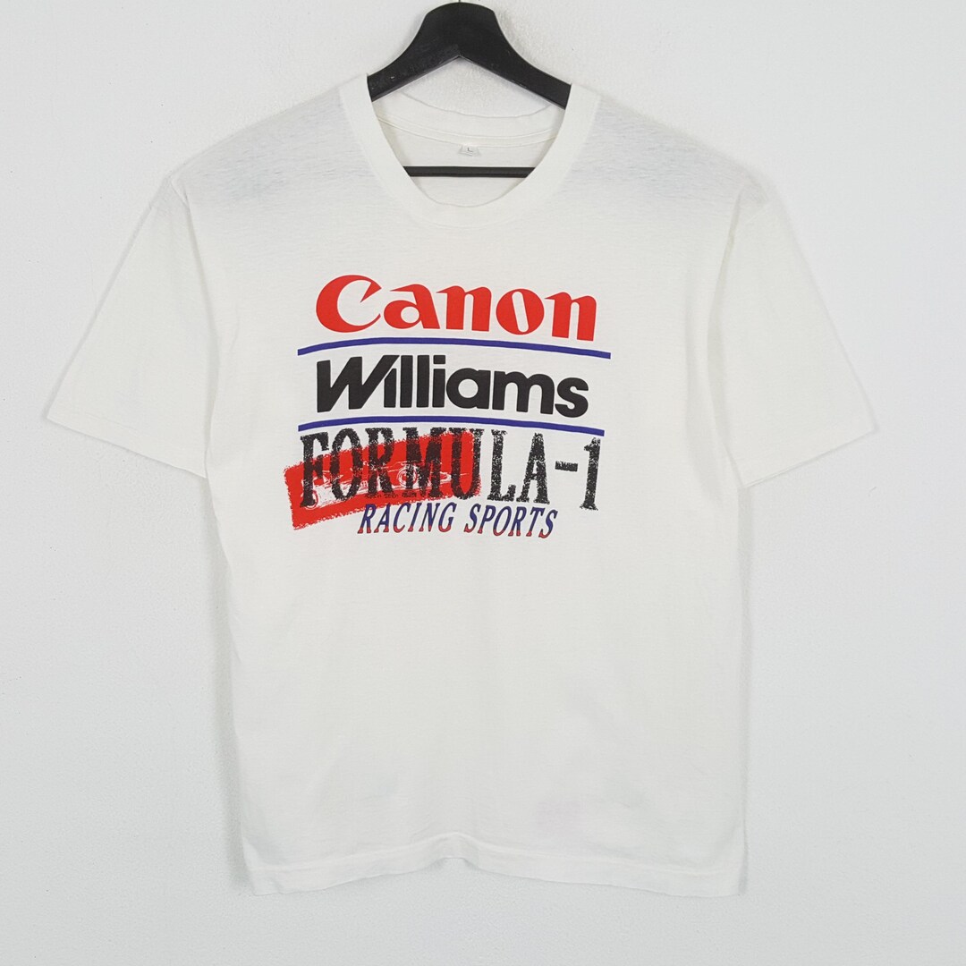 CANON Williams Mclaren FORMULA 1 Racing Team T-shirts - Etsy
