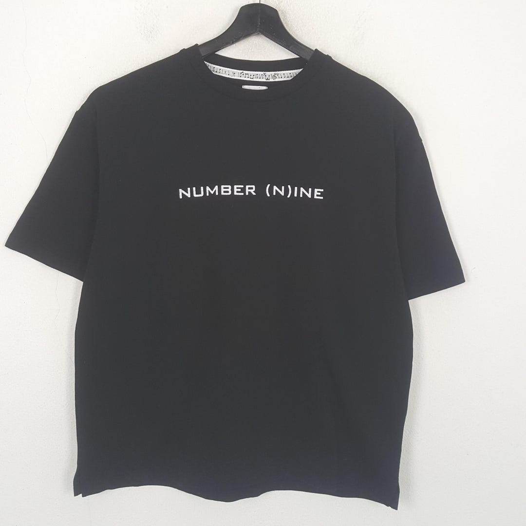Number Nine Japanese Fashion Designer Brand Vintage T-shirt - Etsy