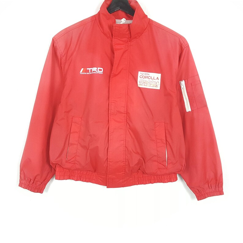 TRD TOYOTA RACING Japanese Racing Team Custom Vintage Red Jacket - Etsy